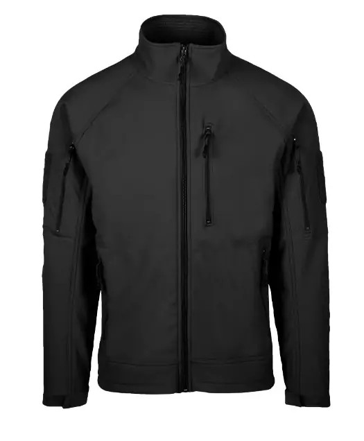 Beyond Clothing A5 Rig Soft Shell Light Jacket Black USA Made