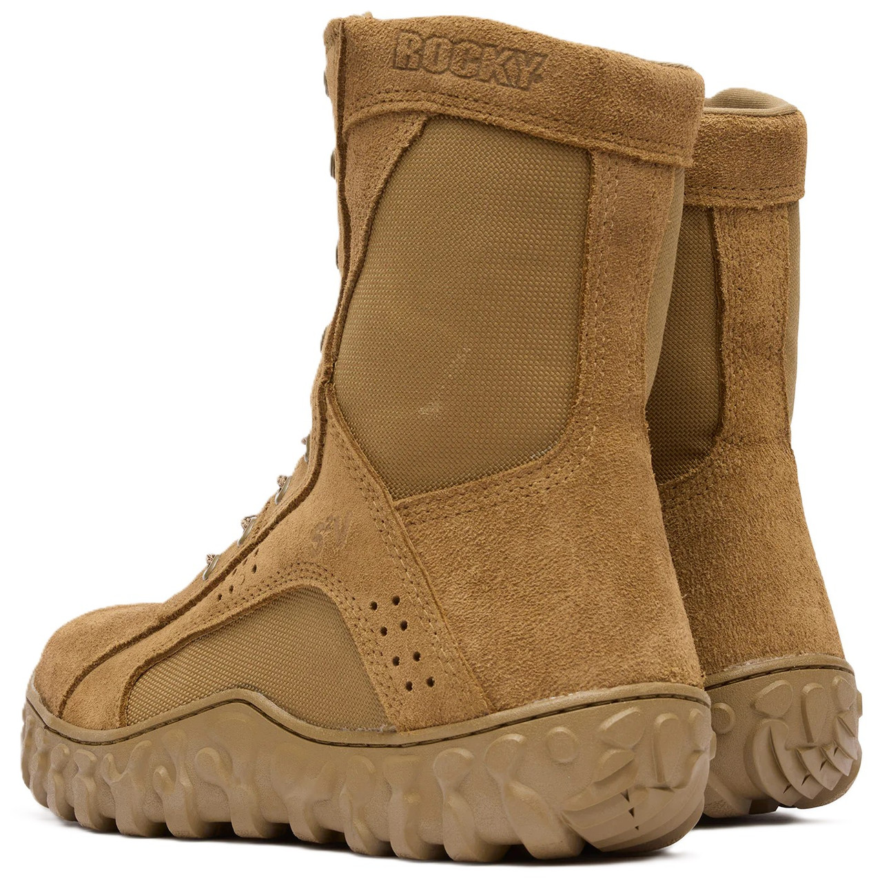 Rocky S2V Steel Toe Tactical Military Boot Coyote Brown USA Made