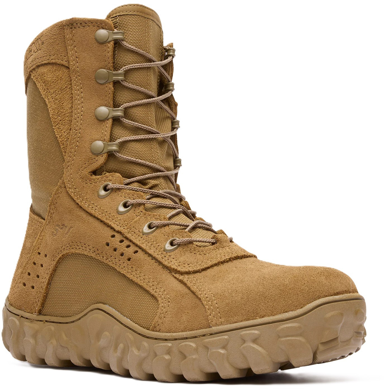 Rocky S2V Steel Toe Tactical Military Boot Coyote Brown USA Made