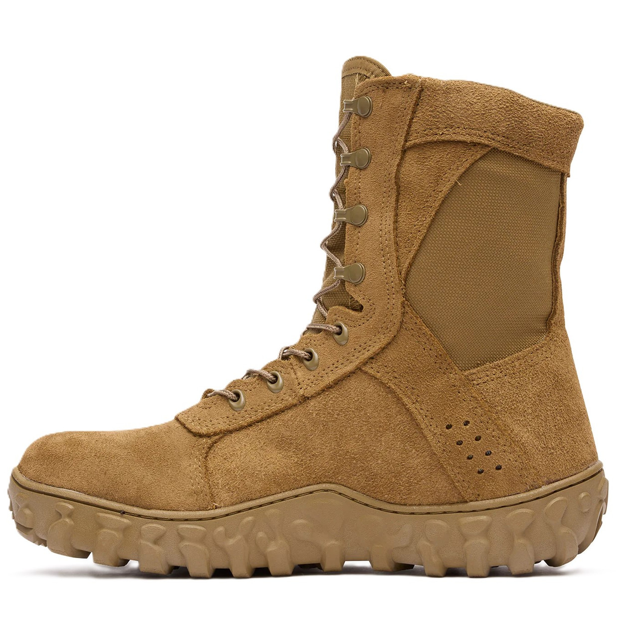 Rocky S2V Steel Toe Tactical Military Boot Coyote Brown USA Made