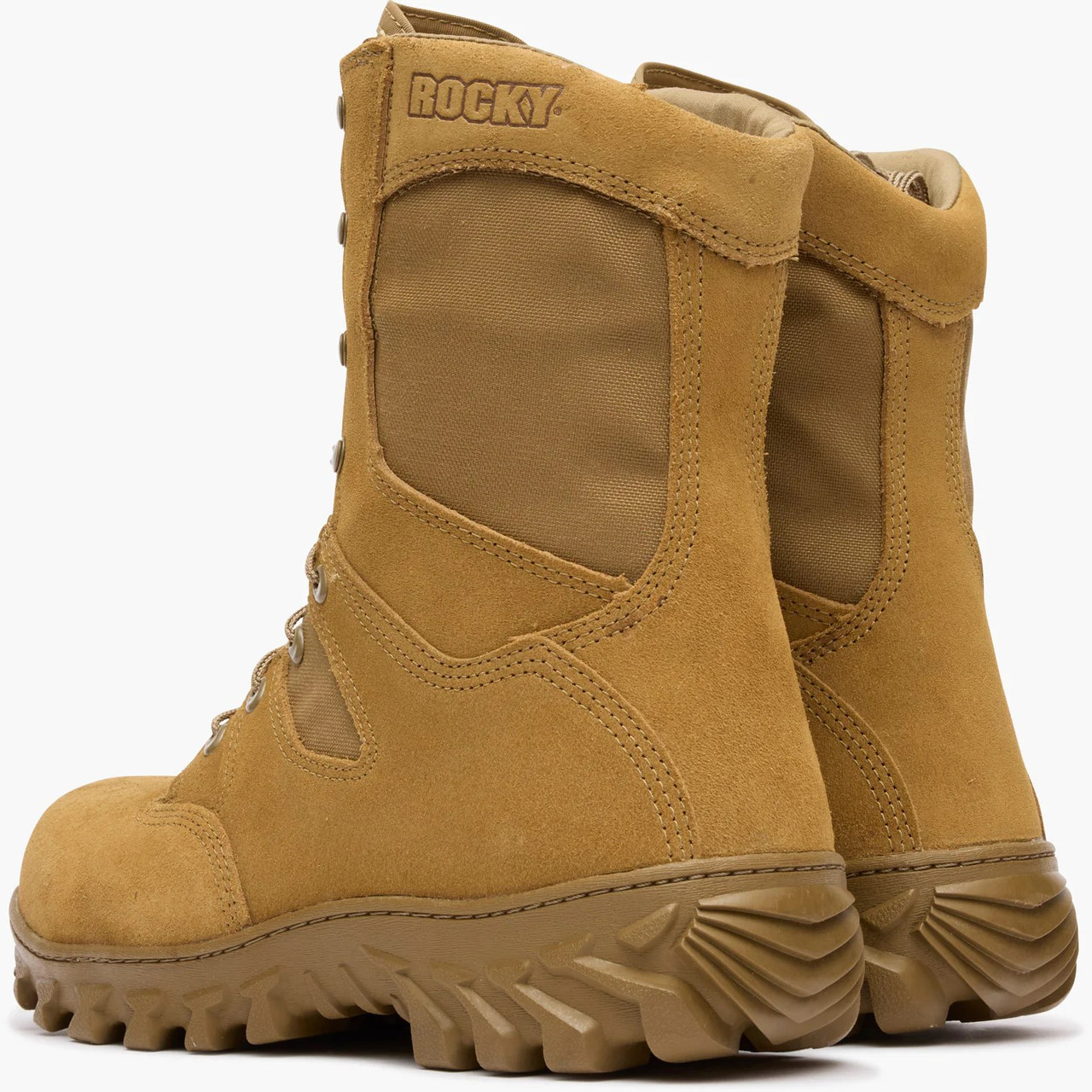 Rocky s2v Predator รองเท้าบู๊ตทหารหุ้มฉนวนโคโยตี้บราวน์ 400 กรัม