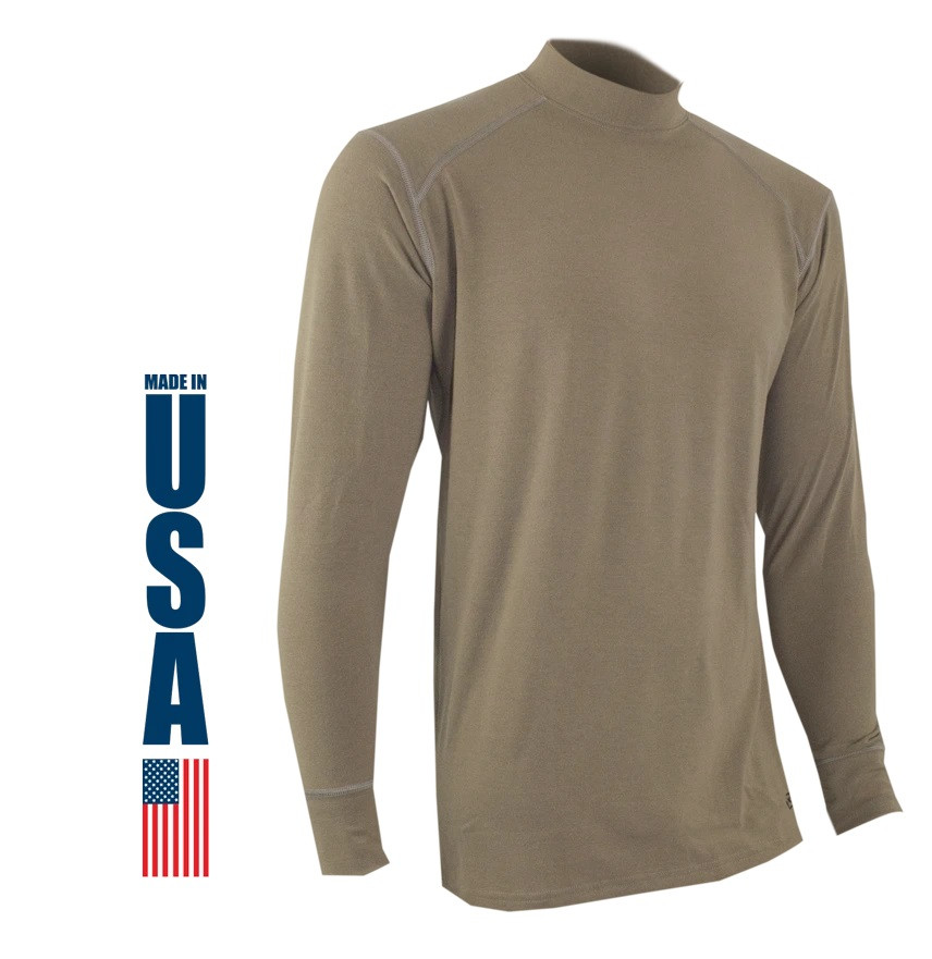 XGO Phase 3 Performance Super Midweight Long Sleeve Strong Crew USA Made