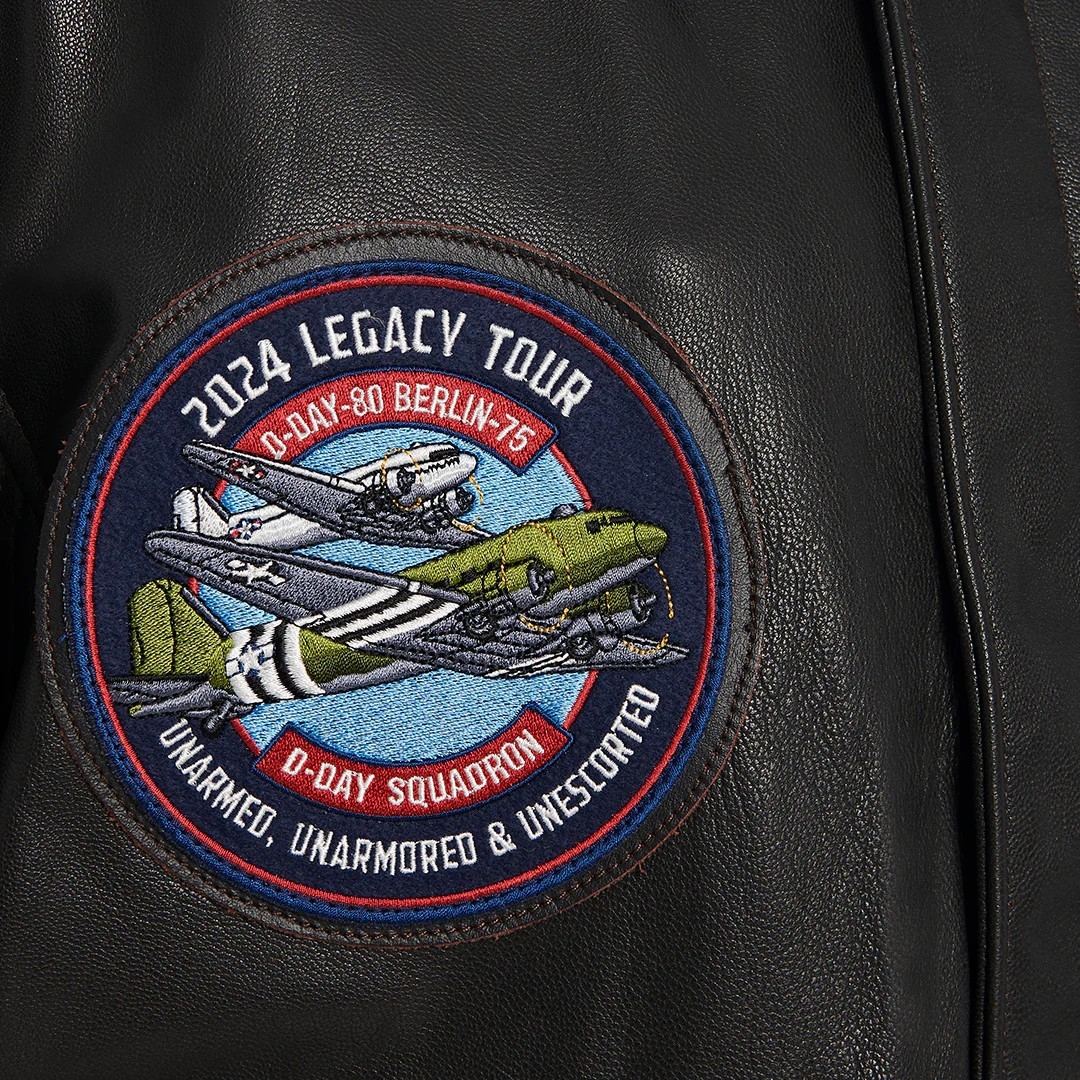 Cockpit USA D-Day Squadron 2024 80th Anniversary A-2 USA Made