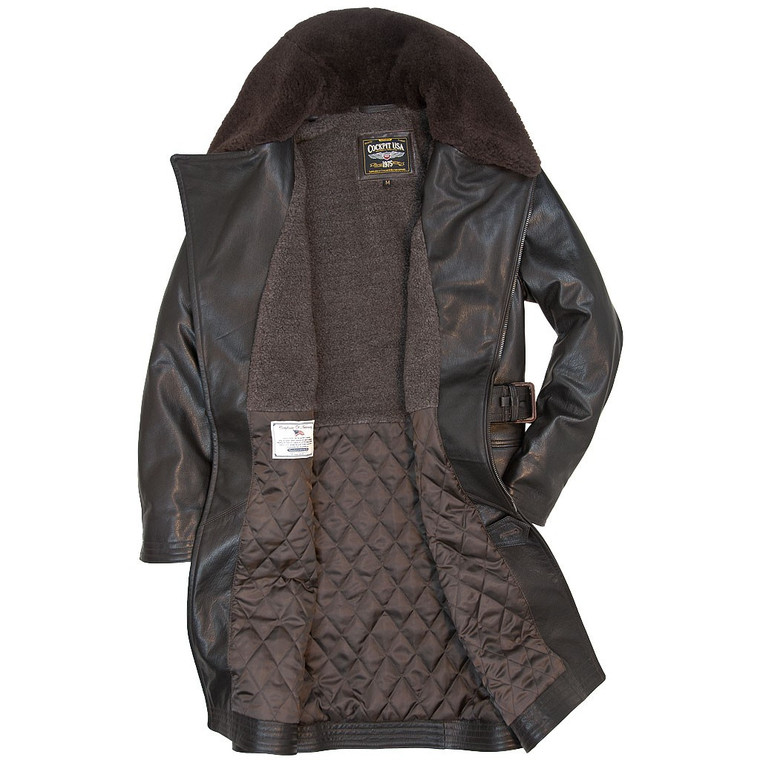 Cockpit USA Type M-69D Air Transport Coat Brown USA Made
