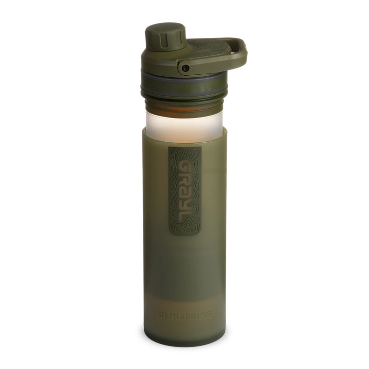 Grayl 16.9oz UltraPress Purifier Covert Edition Covert Black