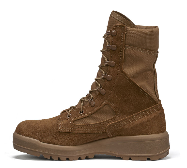 Belleville 550 ST USMC Hot Weather Steel Toe Boot (EGA) Coyote Brown ...