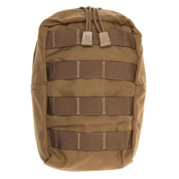Tac Shield Molle Vertical GP Utility Pouch Coyote Brown, USA Made