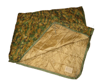 USMC Reversible MARPAT Woodland/Coyote Brown Poncho Liner USA Made