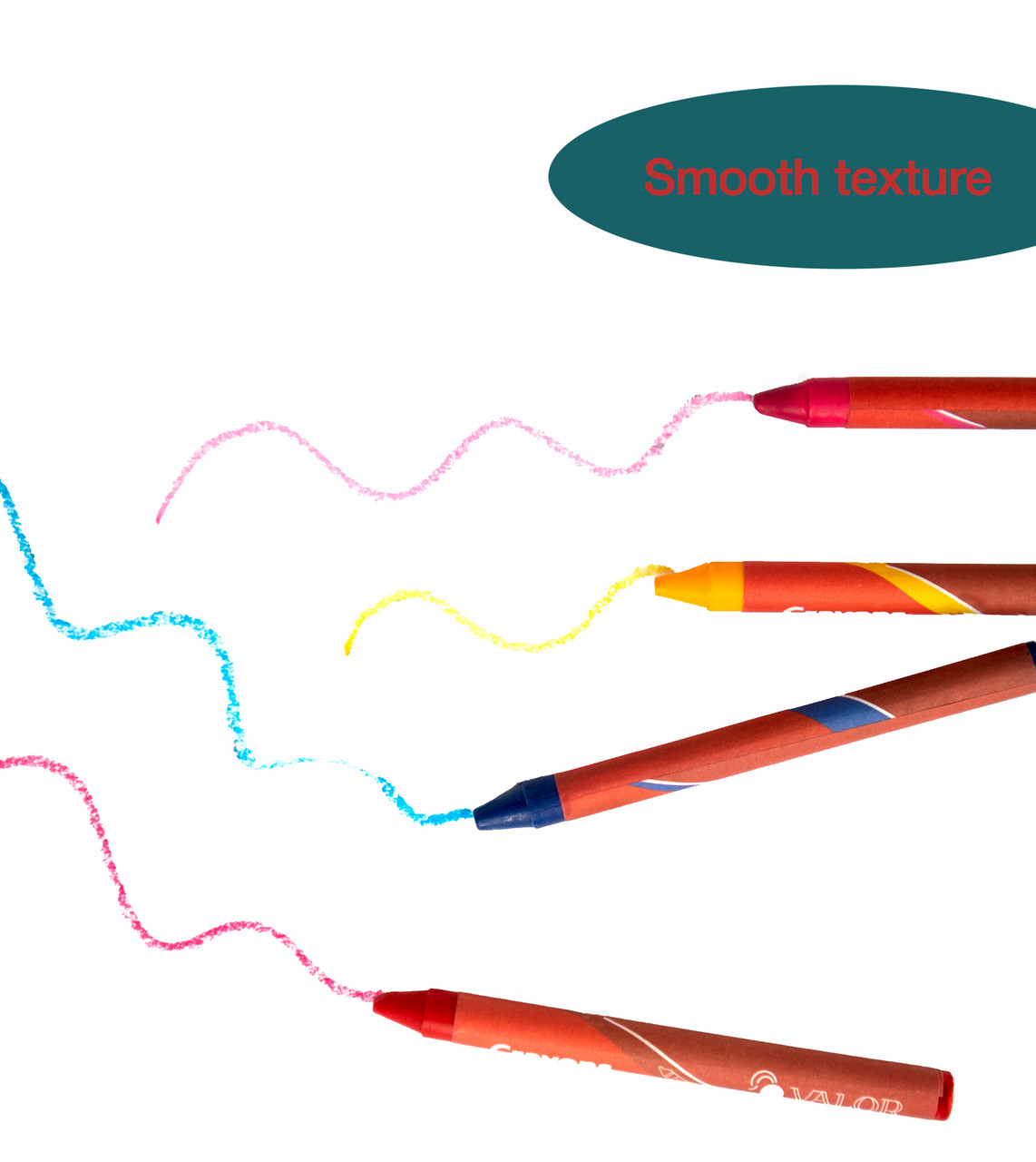 Valor Products 24 Bright Color Premium Crayons