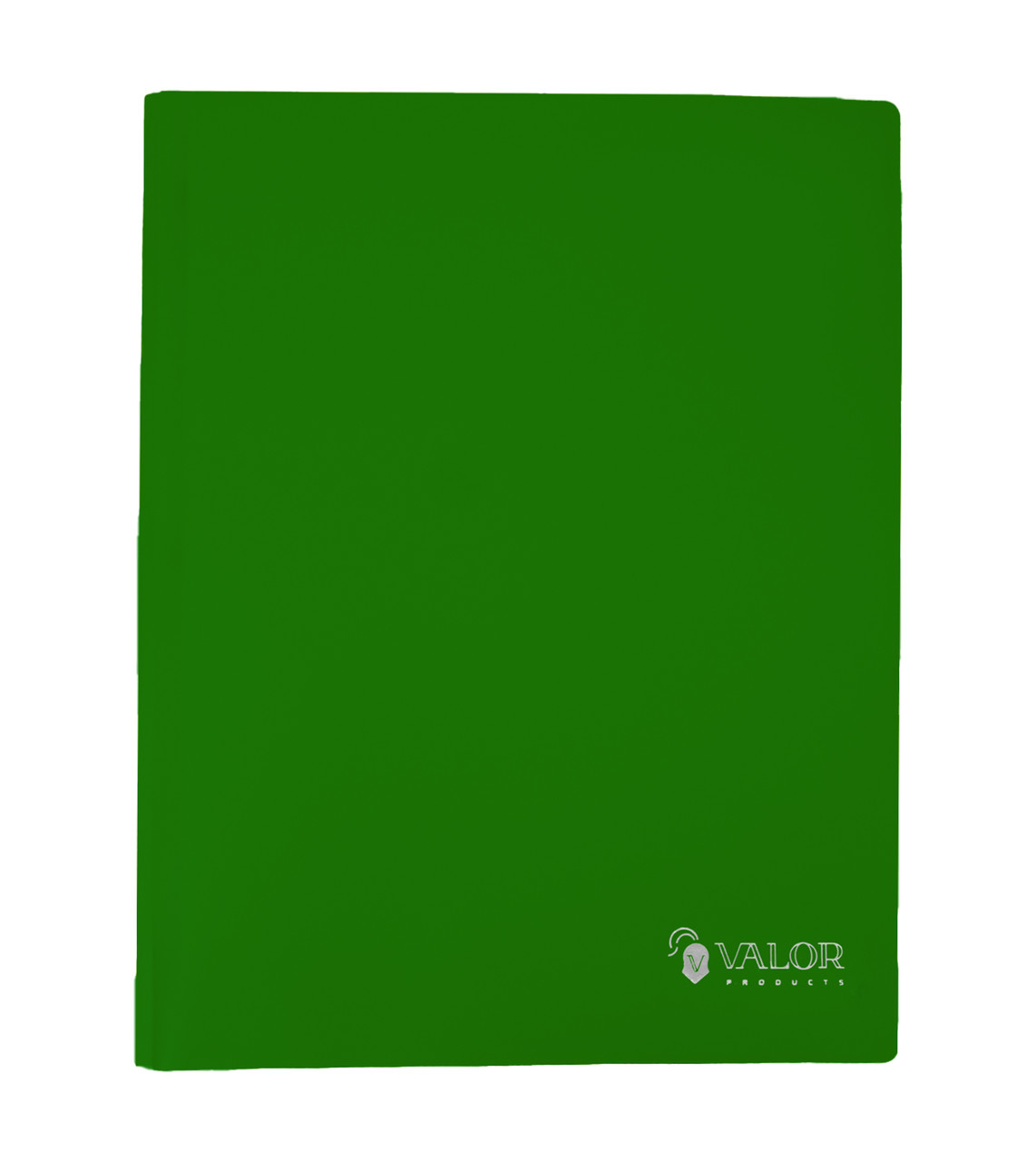 Valor Products 2 Pocket Assorted Color Poly Portfolios with 3-Prong