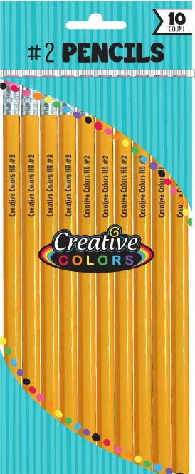 Creative Colors Pencils - 10ct - #2