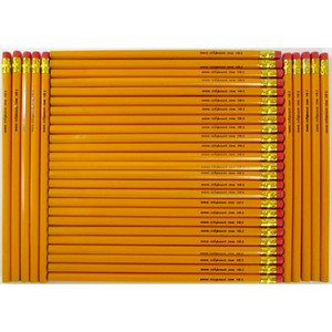 Yellow No. 2 (HB) Unsharpened Pencils, Bulk Set