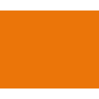BAZIC 22" X 28" Fluorescent Orange Poster Board