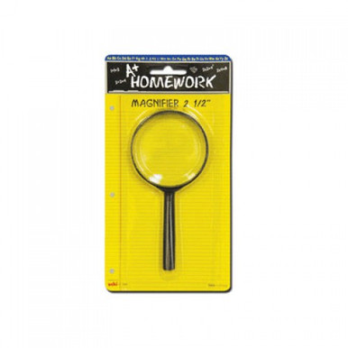 2 1/2 Inch Magnifier with 2X Magnification - Compact & Lightweight for ...