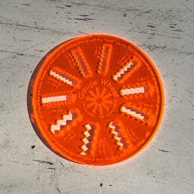 Acrylic Gauge Wheel - Yarnia