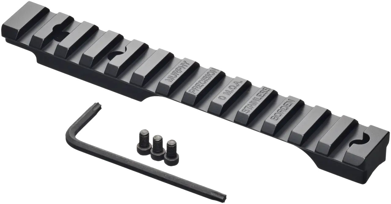 Picatinny scope rail for Borden Alpine XP actions.