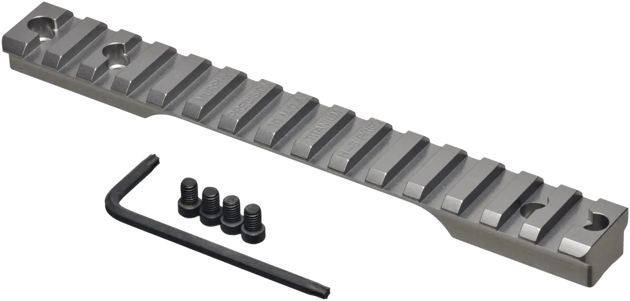 Picatinny style scope rail for H-S Precision long action rifles