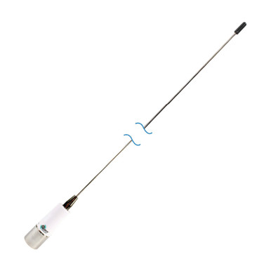 Shakespeare Quick Connect 3' Vhf Antenna Chrome Ferrule