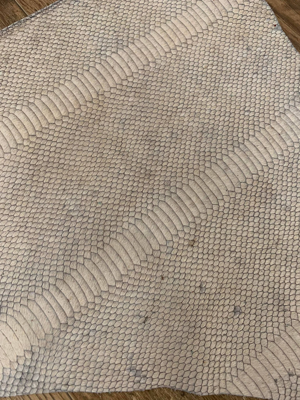 Laser Cut Snake Skin Hair On Hide - DEUCES WILD TACK LLC