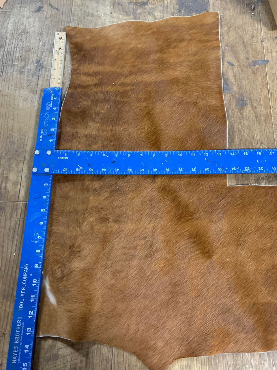 Large Remnant 07-Bleached Brindle - DEUCES WILD TACK LLC