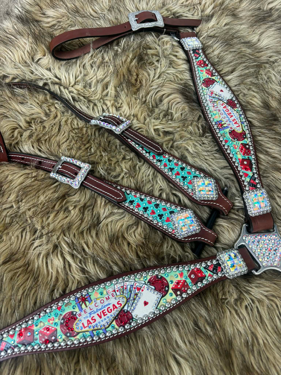 Vegas Tack Set In Stock - DEUCES WILD TACK LLC