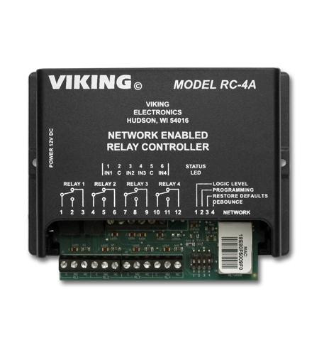 Viking Electronics Network Enabled 4 Relay Controller - Ligas ...