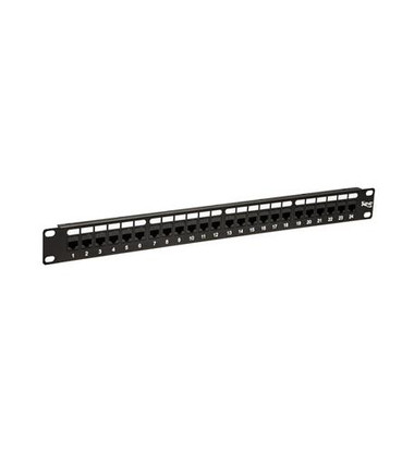 ICC PATCH PANEL-CAT 6- FEED-THRU 24-P-1RMS - Ligas Enterprises Store