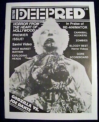 Deep Red Magazine #0 Facsimile Edition - FantaCo Publications