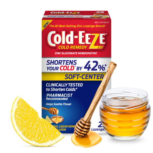 Cold-EEZE® Soft-Center Liquid Honey, 25 count - SanusPharm.com