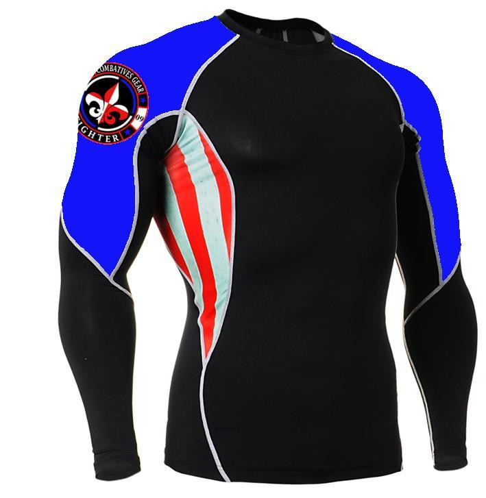 Combatives Gear Fighter Long Sleeve Rash Guard - Combatives Gear a DIV ...