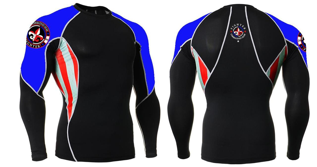 Combatives Gear Fighter Long Sleeve Rash Guard - Combatives Gear a DIV ...