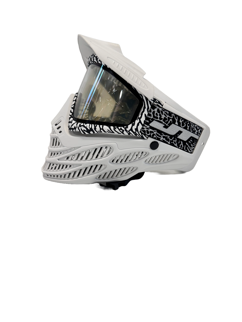 JT Paintball Flex 8 SE Mastodon - All White - pittsburghpaintballsupply.com