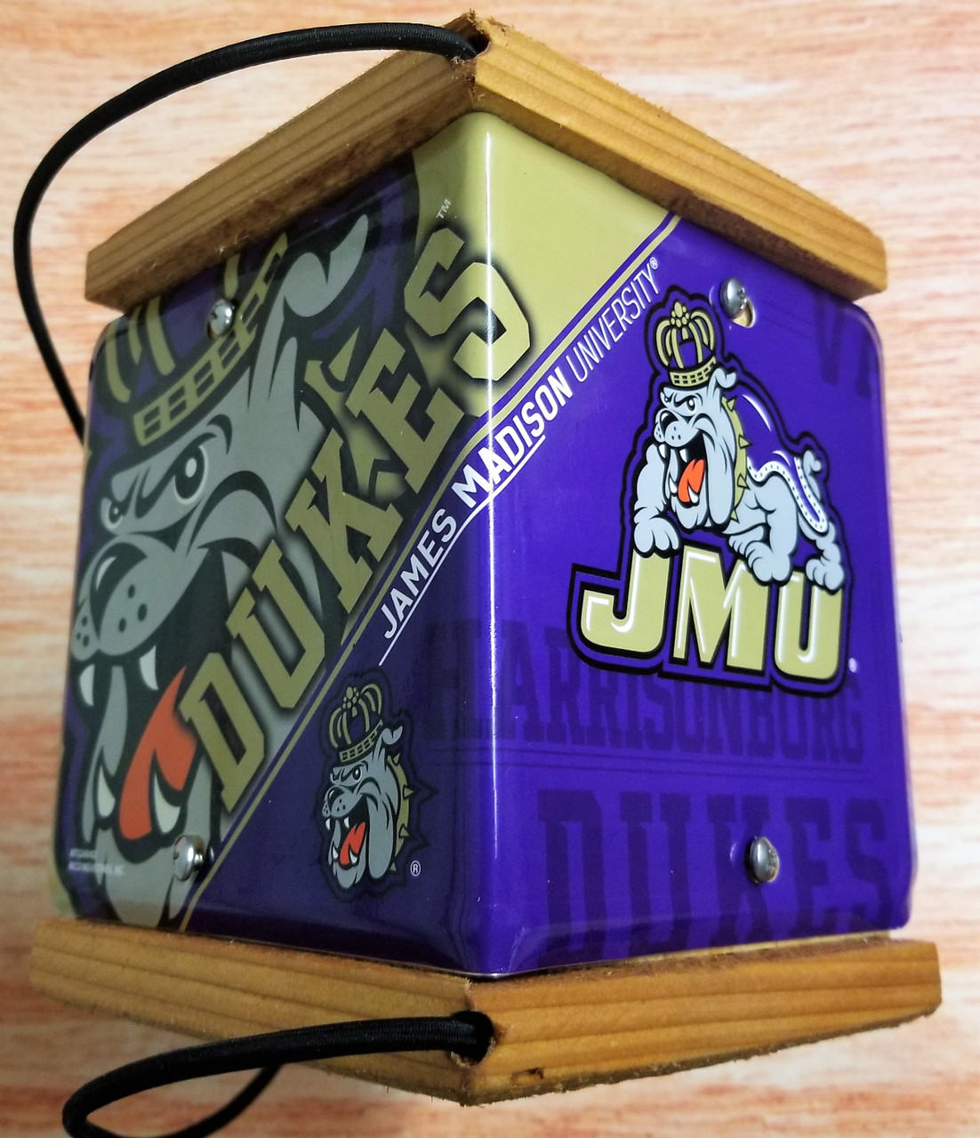 James Madison University (Dukes) License Plate Bird Feeder (SI series ...