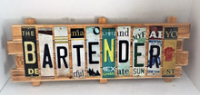 BARTENDER Strip Sign - Sporty Crafts