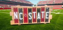 NC State Color Fun Strip Sign - Sporty Crafts