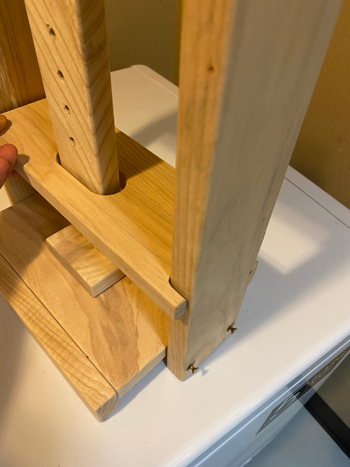 Dutch Style Hardwood Cheese Press