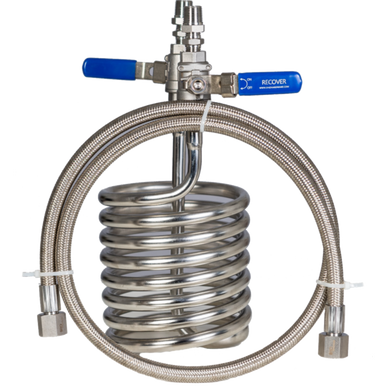 Condensing Coil Assembly With 3/8'' Ball Valve & 3/8'' M-NPT Fitting ...