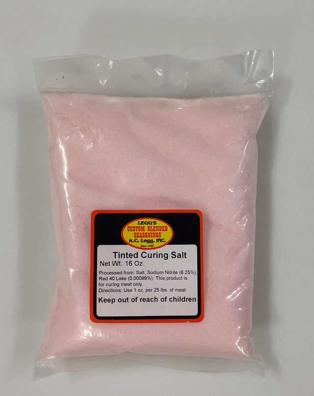A.C. LEGG CURE - 6.25% Sodium Nitrite Salts Cure