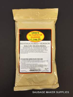 A.C. LEGG #182 - Venison Bacon Seasoning - Sausage Maker Supplies