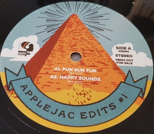 Applejac - Applejac Edits #1 - 12" Vinyl - Ear Candy Music