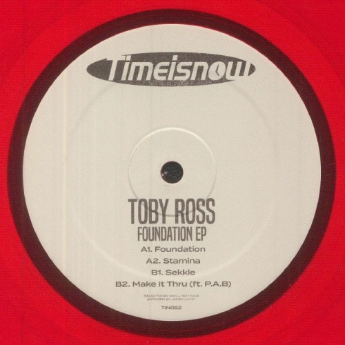 Toby Ross - Foundation Ep - 12" Colored Vinyl - Ear Candy Music