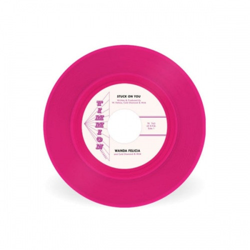 Wanda Felicia & Cold Diamond & Mink - Stuck On You - 7" Colored Vinyl ...