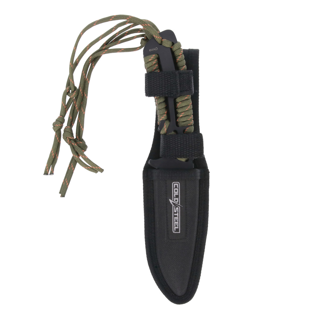 THROWING KNIVES WITH PARACORD HANDLE - 3 PACK WITH SHEATH | Cold Steel ...