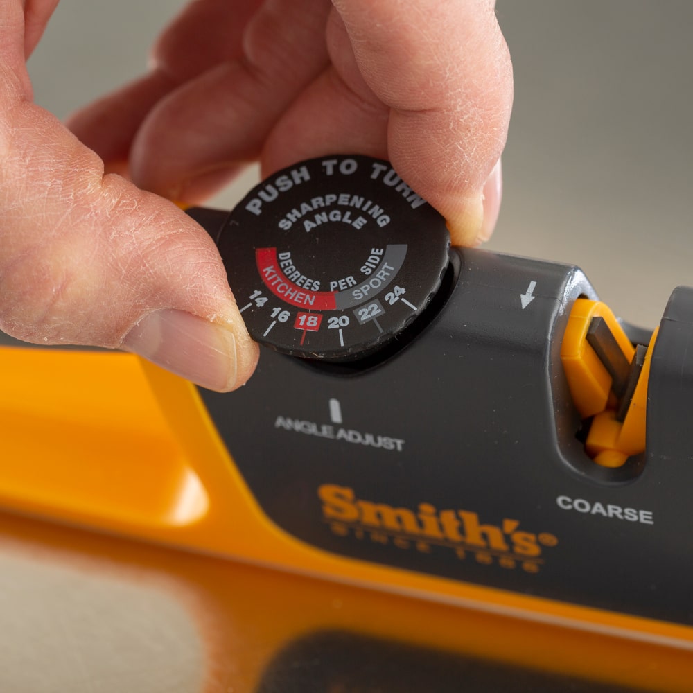 SMITH'S ADJUSTABLE ANGLE KNIFE SHARPENER