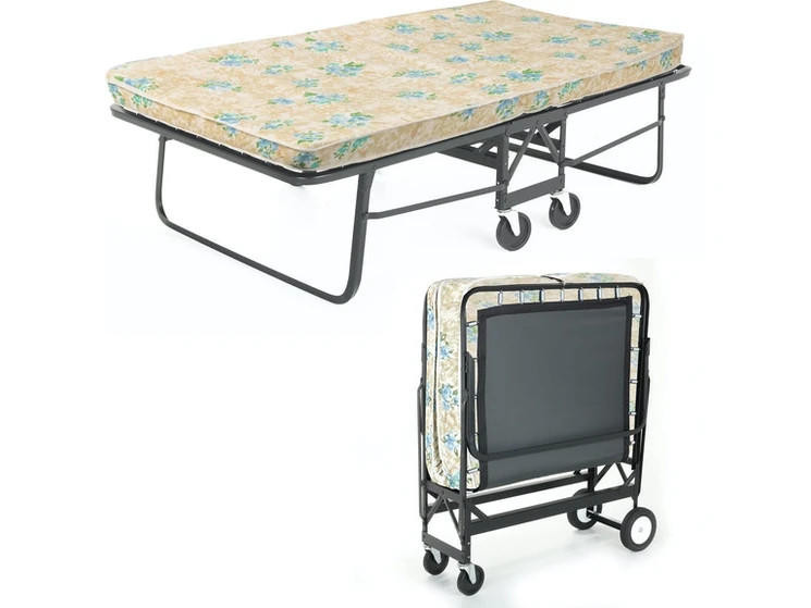 The Lexington Angled Rollaway Bed | Portable, Foldable and Mobile!