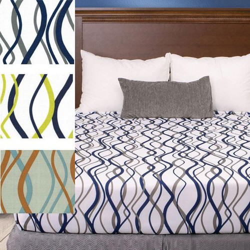 Wavy Top Sheet for a modern hotel!
