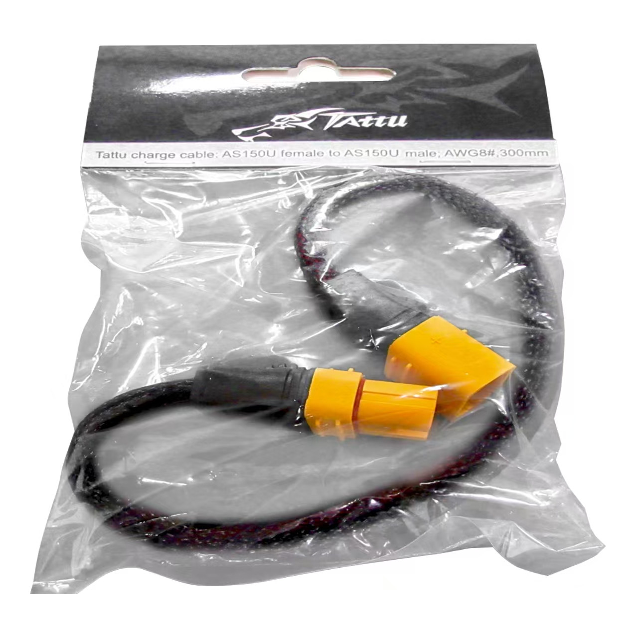 Tattu charge cable: AS150U female to AS150 male; AWG8#,300mm