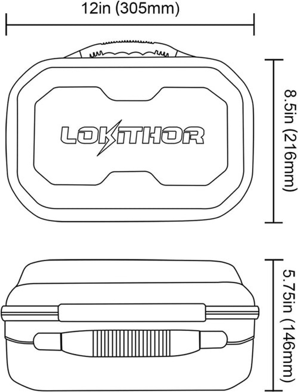 LOKITHOR EVA Protection Case for J-Series Jump Starter