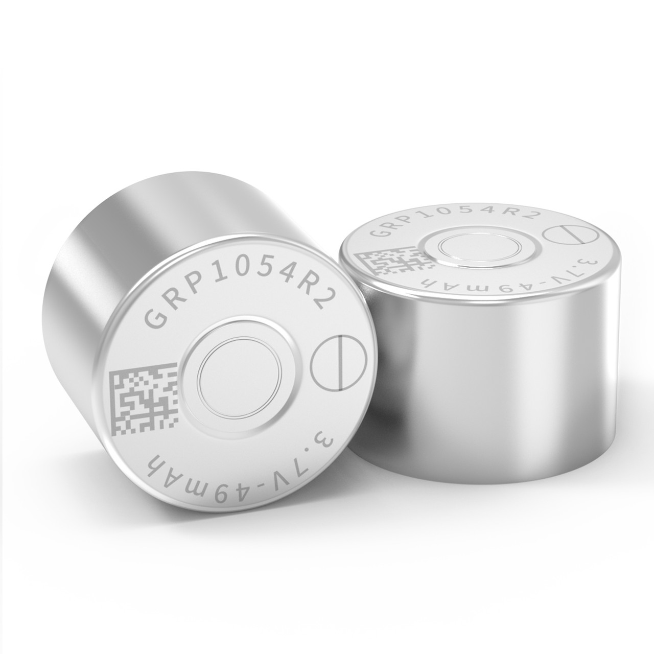 Grepow 3.7V 49mAh LiPo Round Shaped Battery 1054R2
