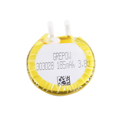 Grepow 3.7V 185mAh 1S LiPo Round Shaped Battery 3030028